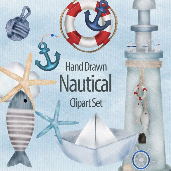 Nautical Clipart - Etsy