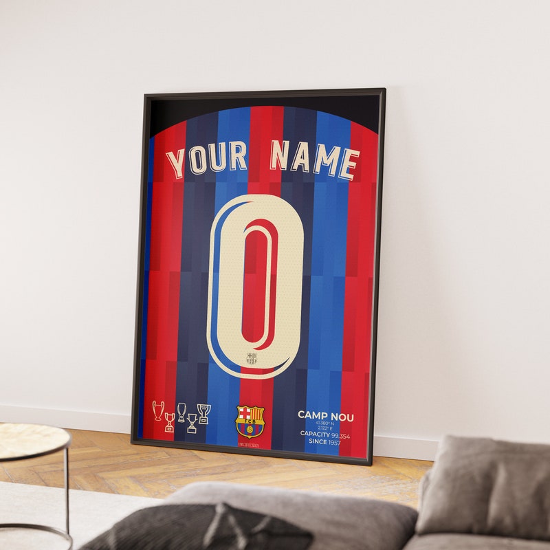 Framed Barcelona Art - Etsy