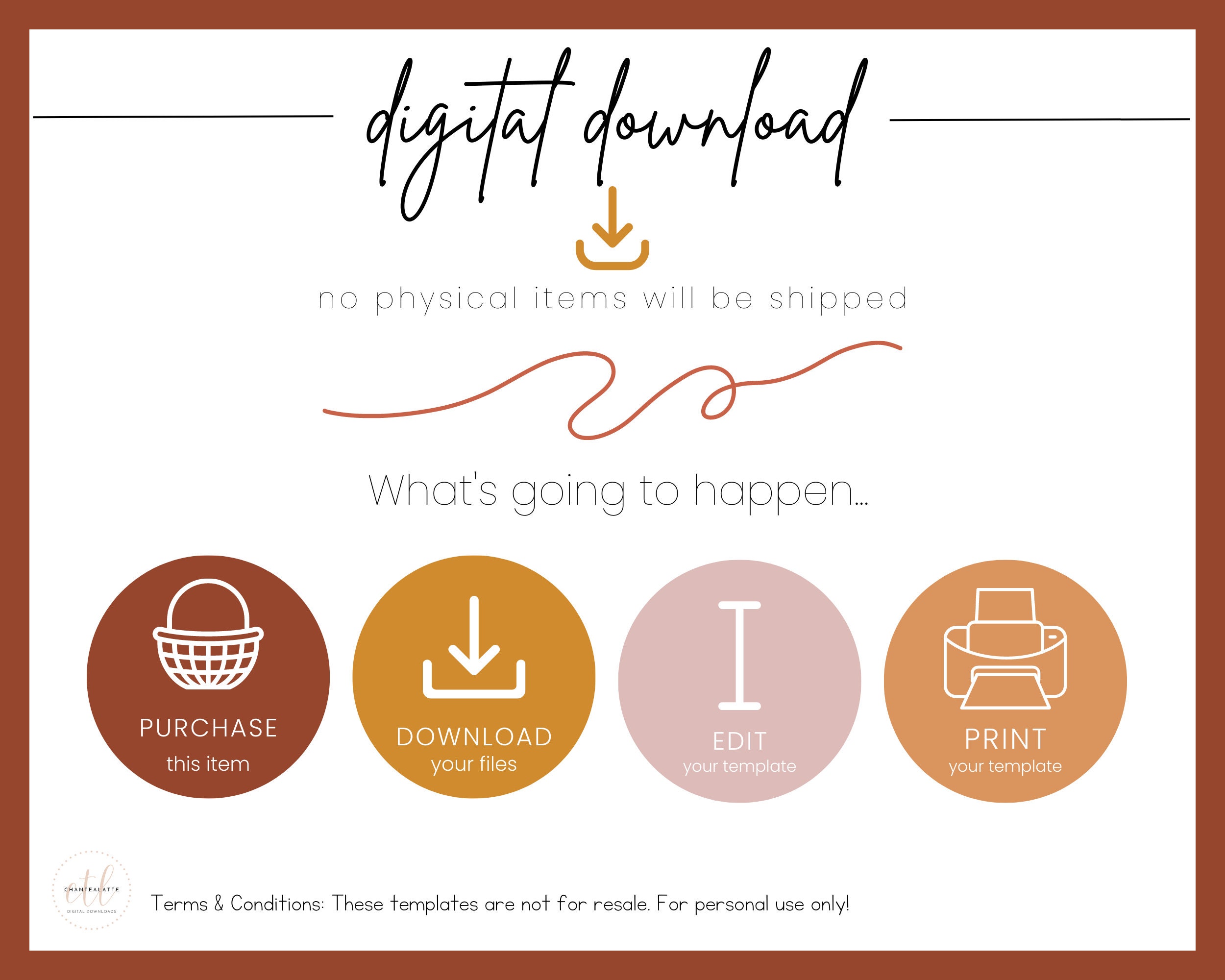 Class Newsletter Modern Boho Digital Download Template - Etsy
