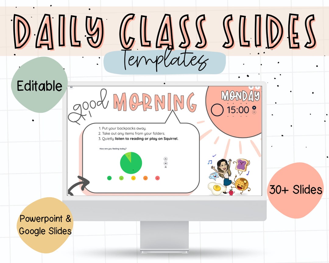 Simple Daily Slides - Etsy