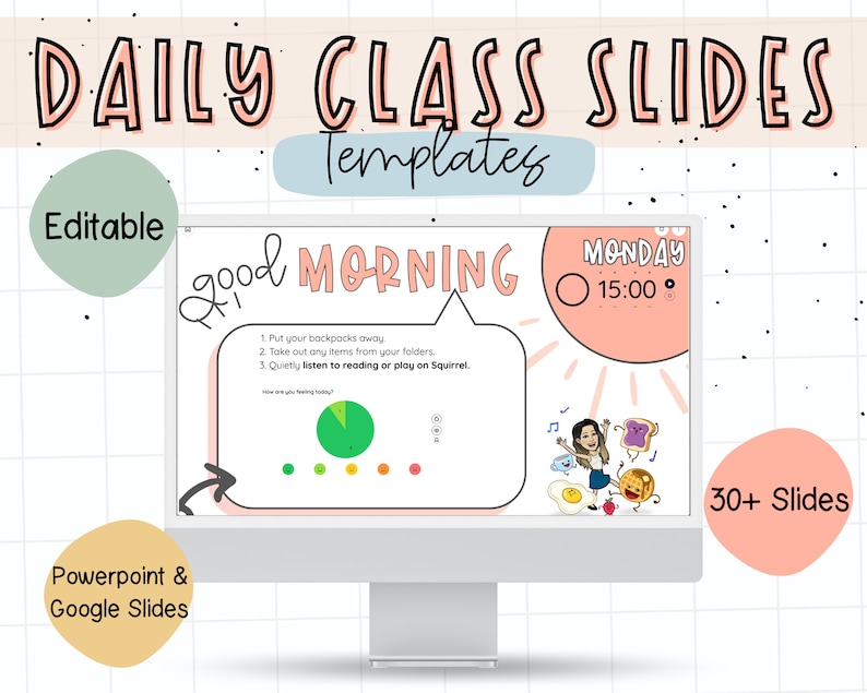 Simple Daily Slides - Etsy