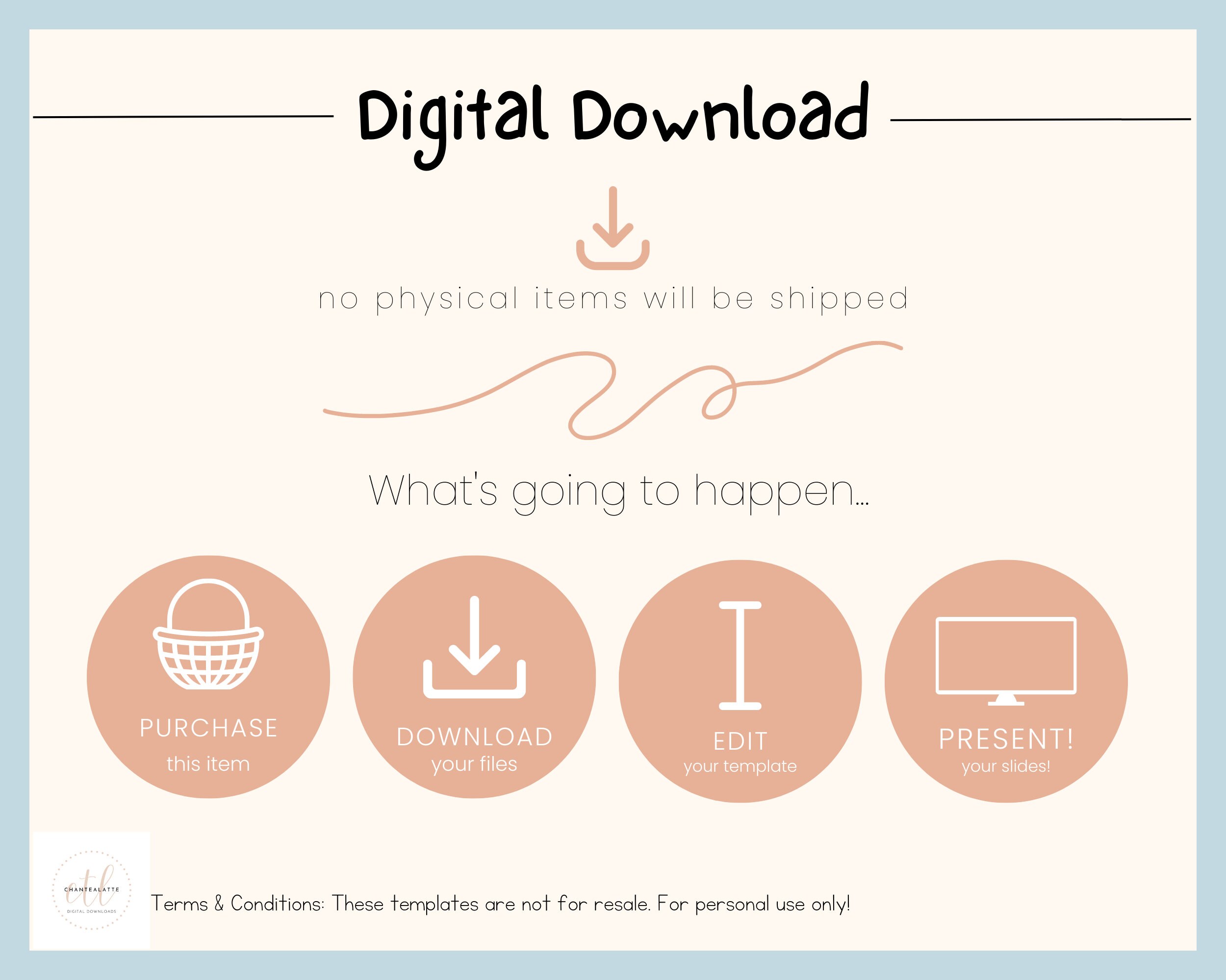 Simple Boho Plant Daily Class Slides - Editable Templates - Etsy