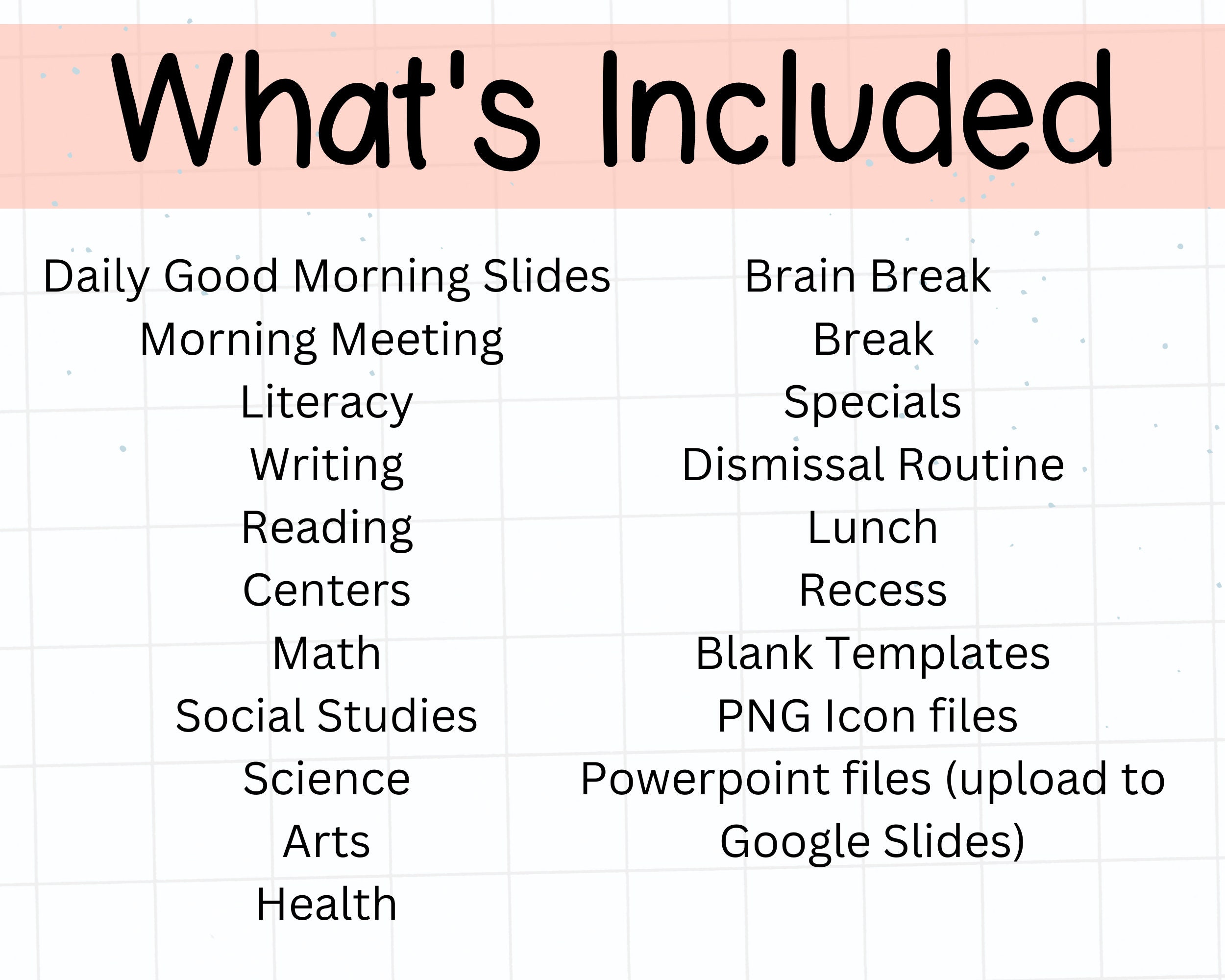 Simple Daily Slides - Etsy