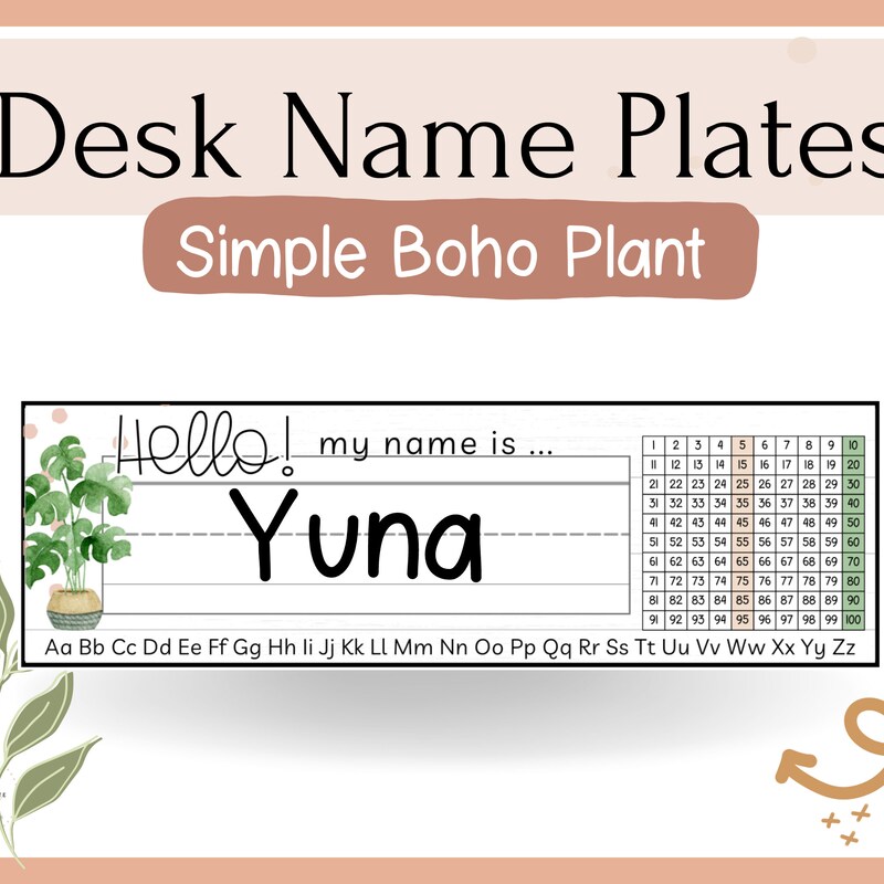 Plant Name Tags - Etsy