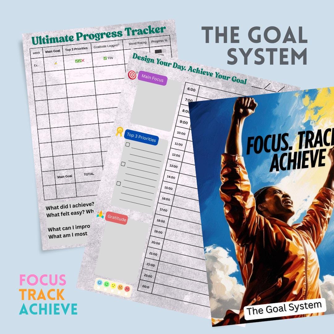 Ultimate Goal Setting and Productivity Planner | Daily Digital PDF ...