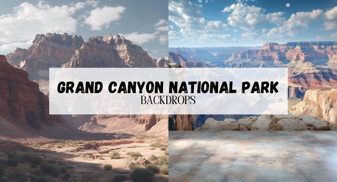 20 Grand Canyon National Park Backdrops | 1:1 Ratio | Park Backgrounds ...