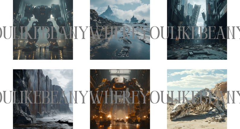 20 Pacific Rim Backdrops: High-resolution Digital Imagery (digital ...