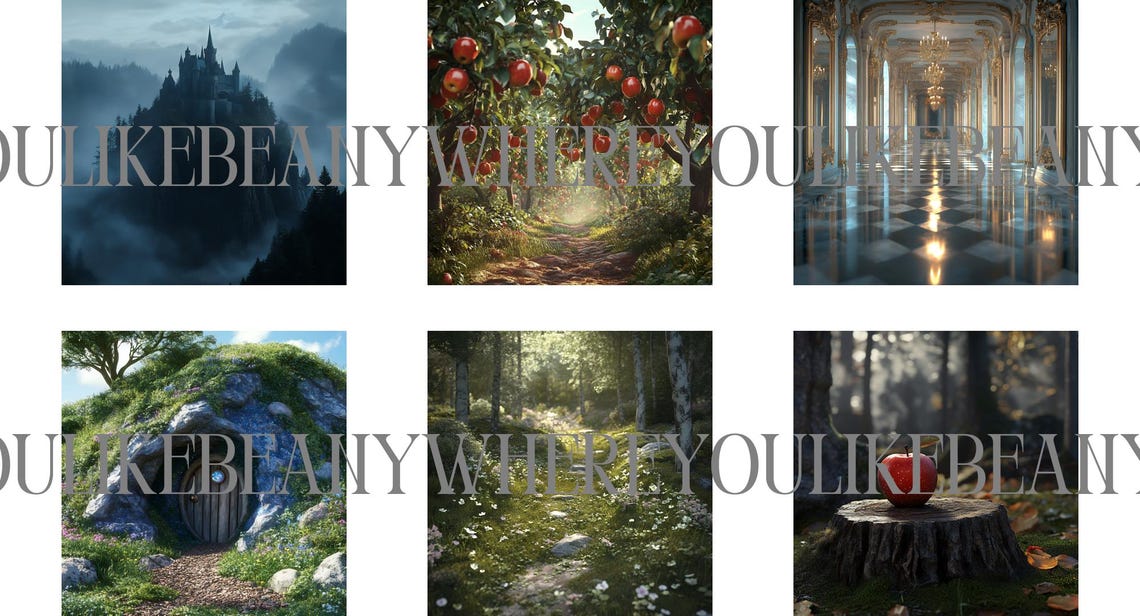 20 Snow White and the Seven Dwarfs Backdrops | 1:1 Ratio |photoshop ...