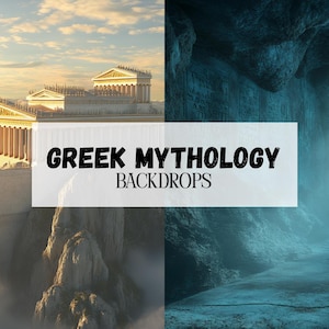 20 Greek Mythology Digital Backdrops: Whimsical Photography Overlays ...