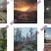 20 Post-apocalyptic Backdrops | 1:1 Ratio | Wasteland Backgrounds ...