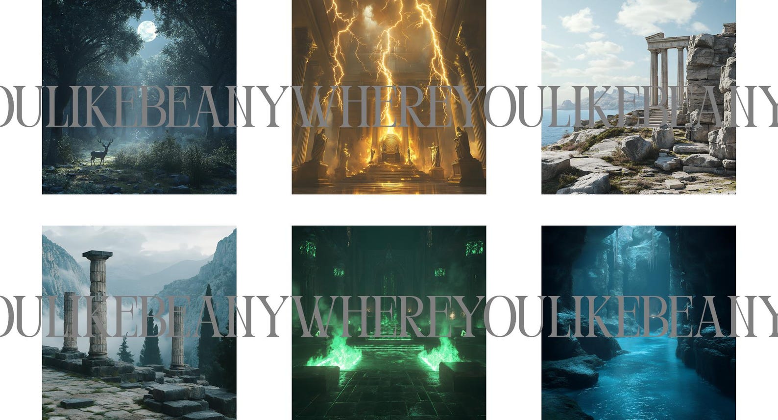 20 Greek Mythology Digital Backdrops: Whimsical Photography Overlays ...