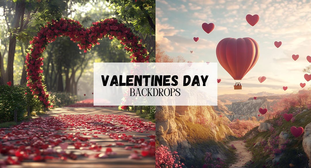 20 Valentines Day Backdrops | 1:1 Ratio | Valentines Day Backgrounds ...