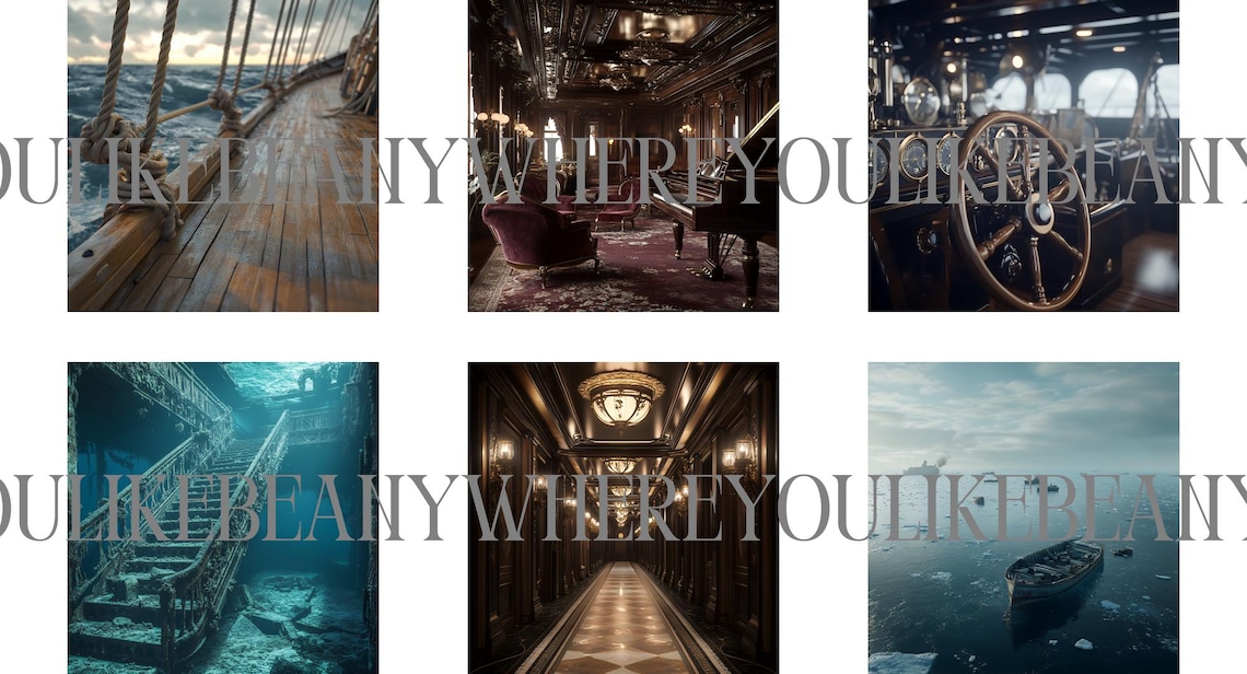 20 Titanic Backdrops | 1:1 Ratio | Titanic Backgrounds | Photoshop ...