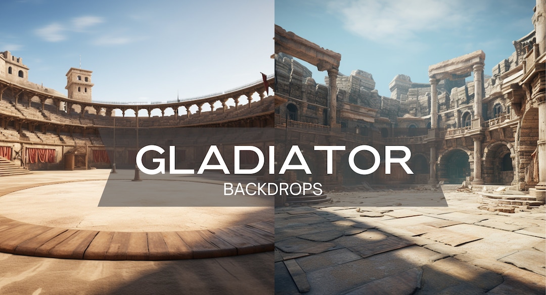 20 Gladiator Backdrops | 1:1 Ratio | Gladiator Backgrounds | Photoshop ...