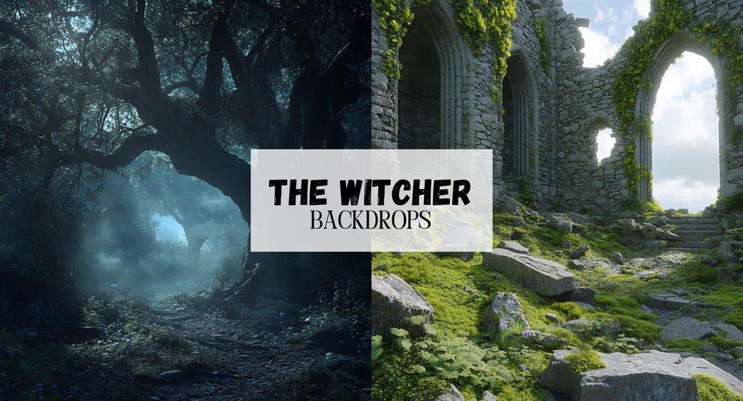 20 the Witcher Backdrops | 1:1 Ratio | the Witcher Backgrounds ...