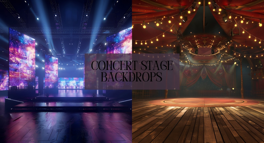 20 Concert Stage Backdrops | 1:1 Ratio | 'concert' Backgrounds ...