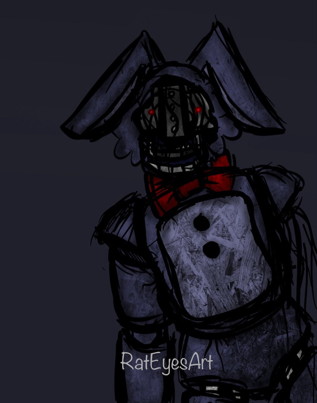 Withered Bonnie Fan Art