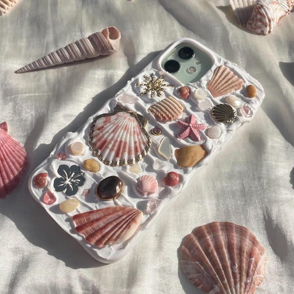 Shell Phone Case - Etsy