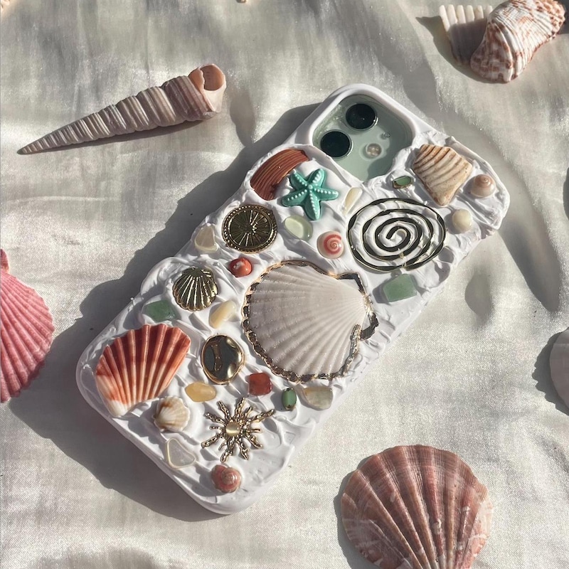 Shell Phone Case - Etsy