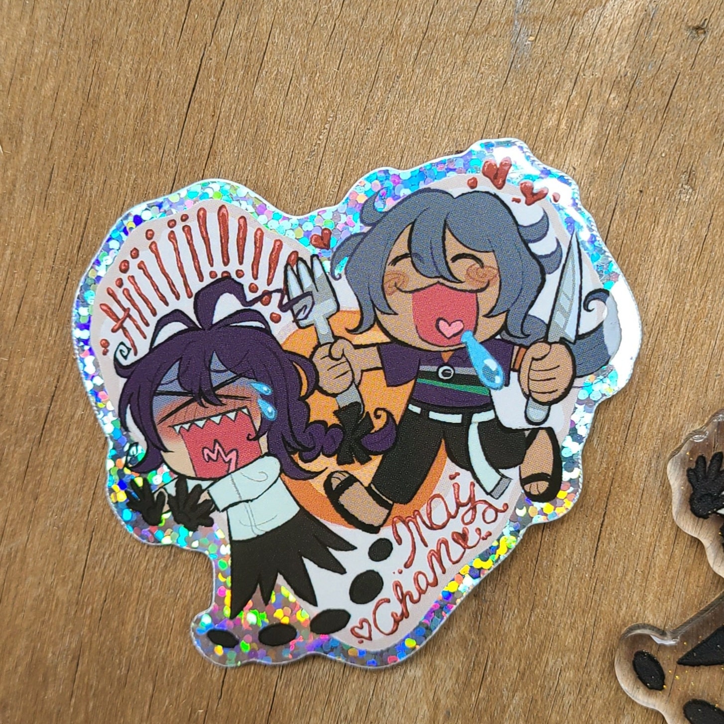 Ensemble Stars Niki Shiina/mayoi Ayase Acrylic Keychain - Etsy
