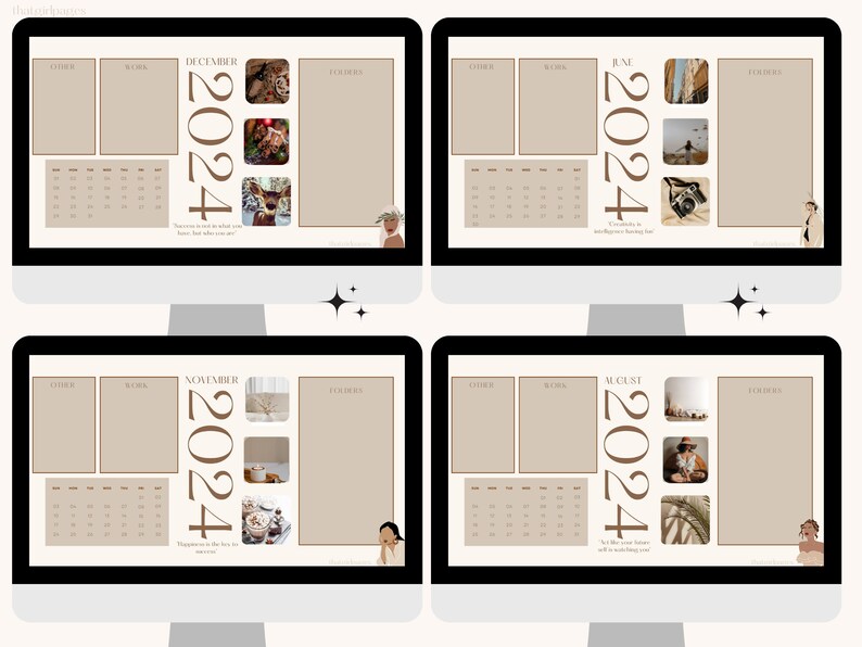 2023, 2024 All in One Desktop Wallpaper Organizers, Desktop Wallpaper ...