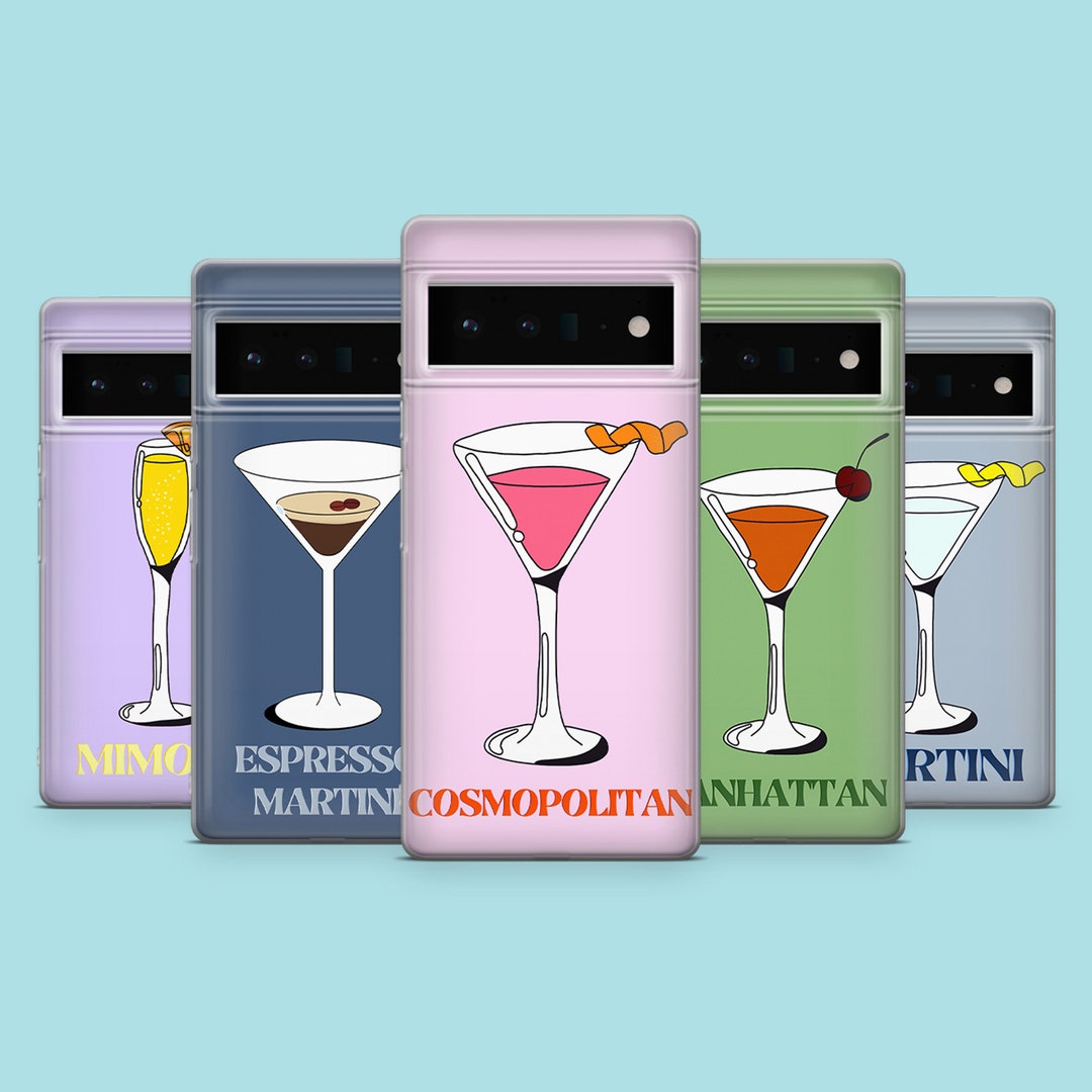 Espresso Martini Mimosa Phone Case Cocktail Names Cover for Google ...