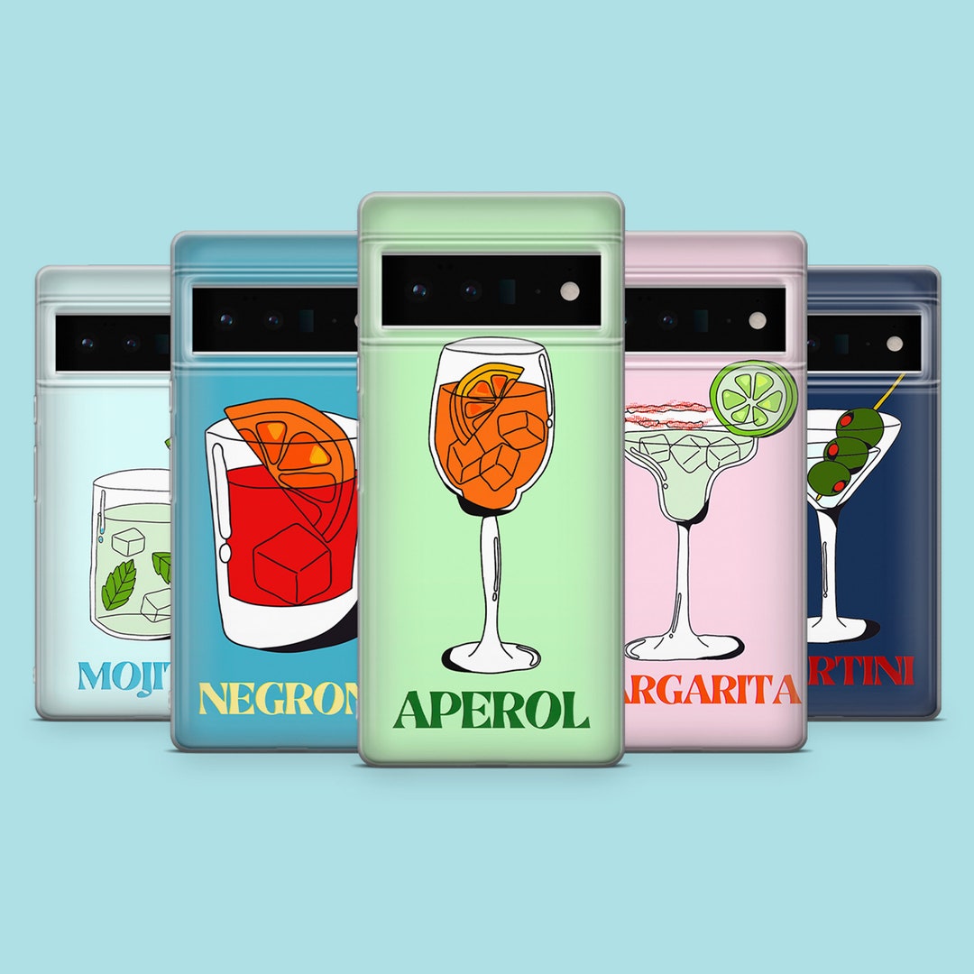 Mojito Aperol Martini Phone Case Cocktail Names Cover for Google Pixel ...