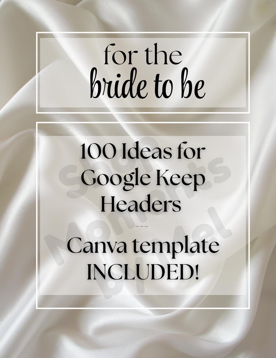 Google Keep Headers Template and Ideas for Busy Brides Bridal Planner ...