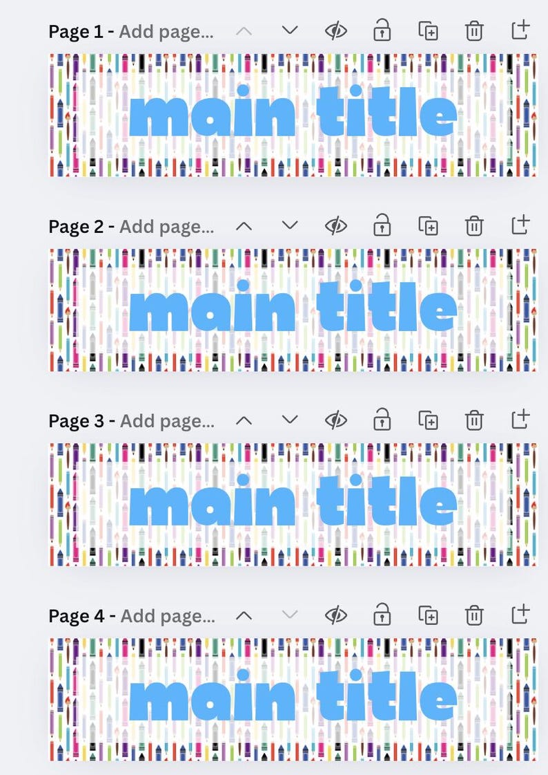 Google Keep Headers Template and Ideas for Busy Teachers - Etsy