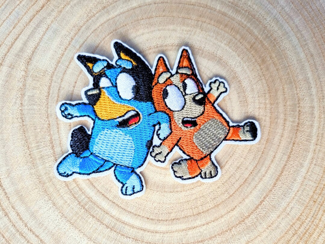 Bluey and Bingo Iron on Patch - Etsy Australia