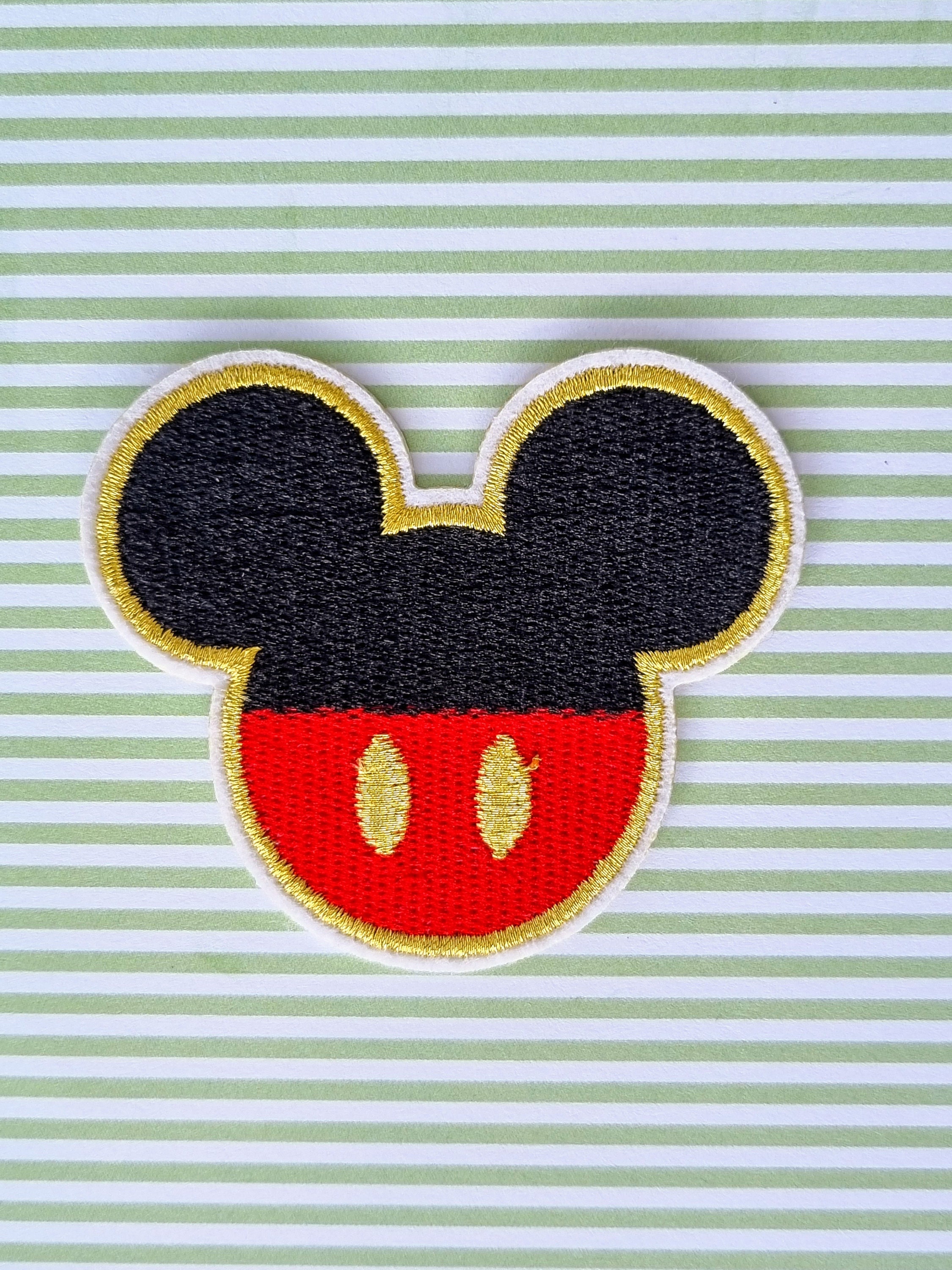 Micky Mouse Iron on Patch - Etsy UK
