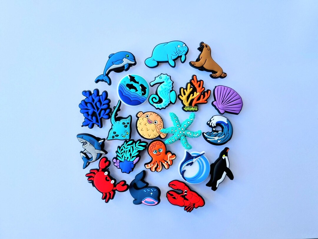 Underwater Ocean Animals Shoe Charm, Croc - Etsy UK
