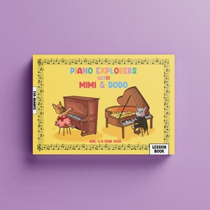 Piano Explorers Music Book: Ages 2-4, Keyboard Skills, Pre-school ...