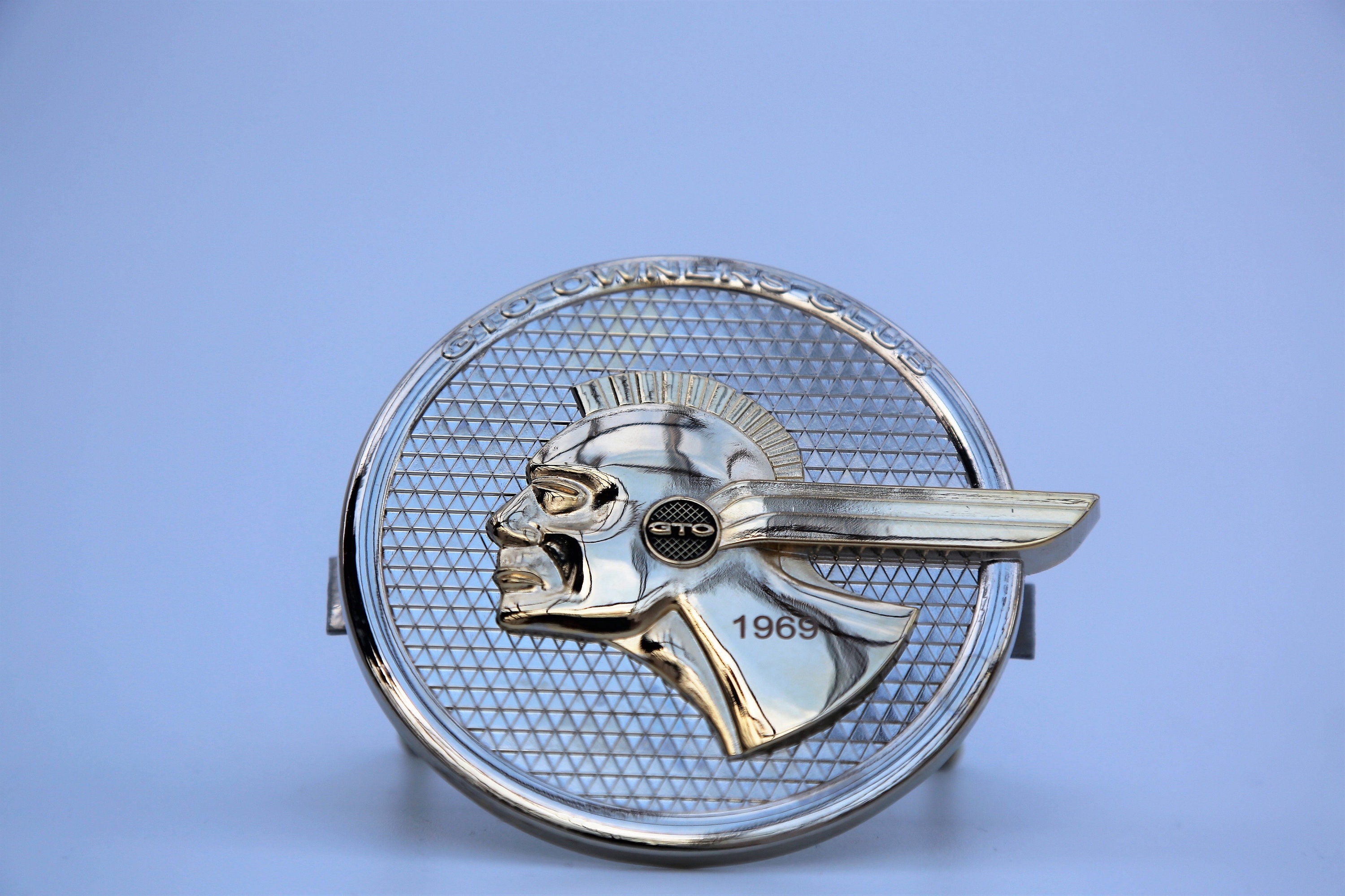 1969 Pontiac Gto Grille Badge - Etsy