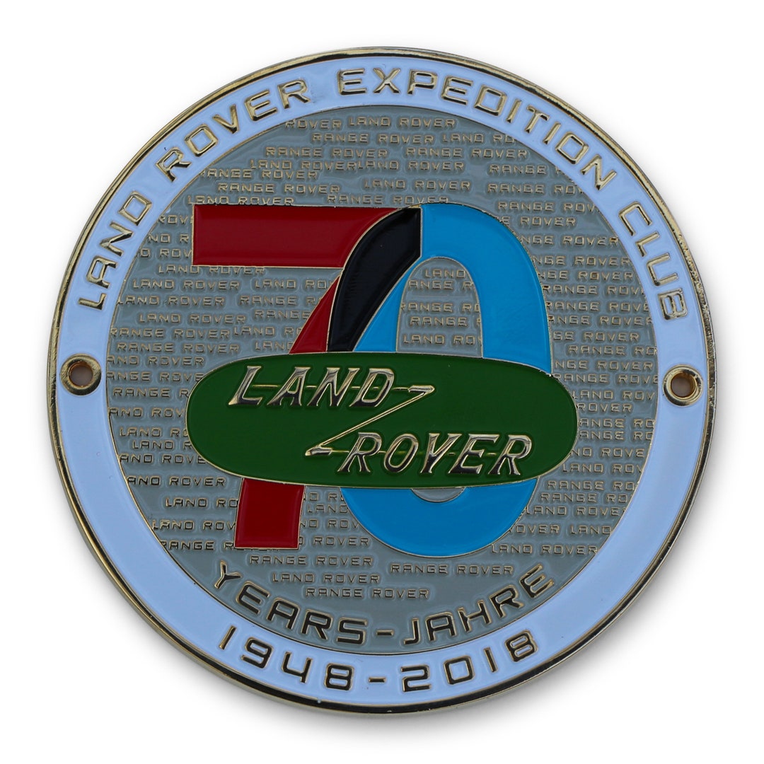 Land Rover Grill Badge - Etsy