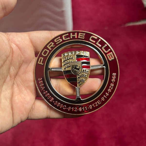 Porsche Car Badge - Etsy Australia