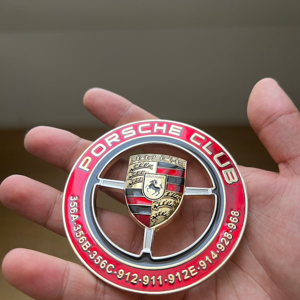 Grille Badge Porsche - Etsy