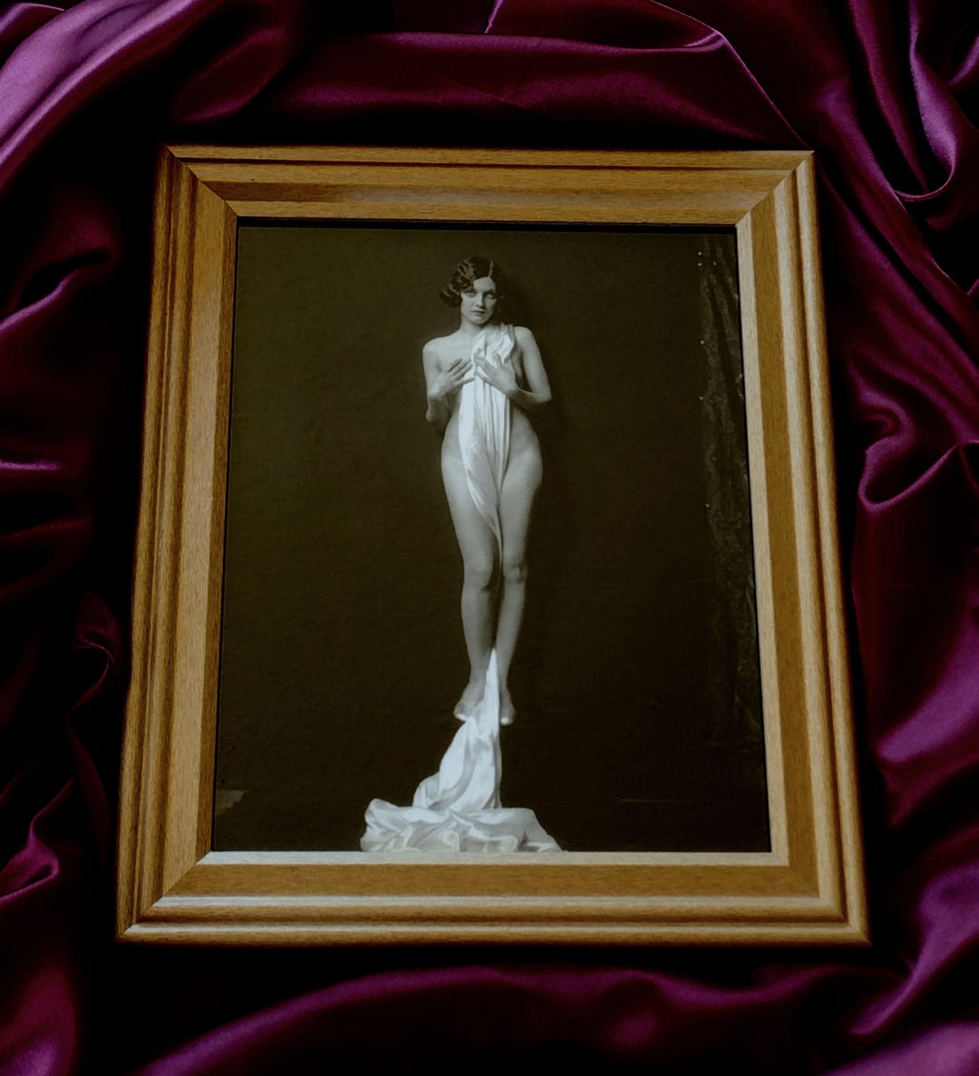 1920's Era Vintage Art Photo, Ziegfeld Follies Showgirl, Adrienne Ames ...