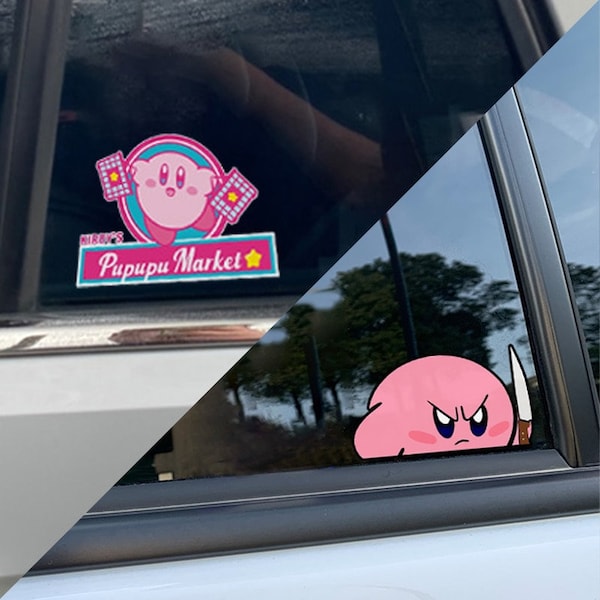 Anime Window Stickers - Etsy