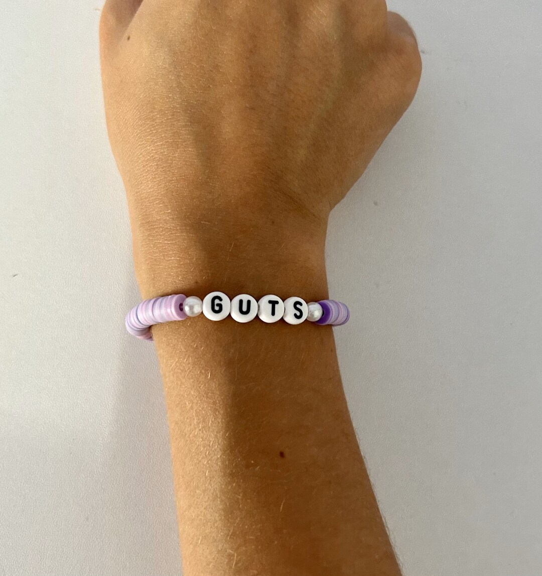 Olivia Rodrigo GUTS Bracelet - Etsy