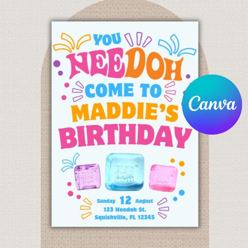 Nee Doh Birthday - Etsy