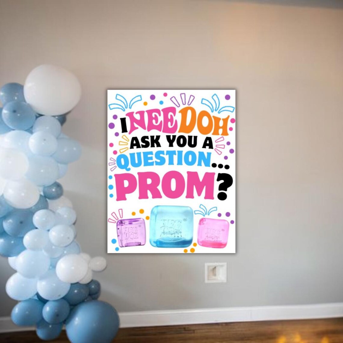 Needoh Promposal Poster | Printable Proposal Sign - Etsy