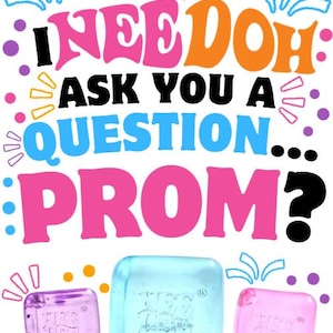 Needoh Promposal Poster | Printable Proposal Sign - Etsy