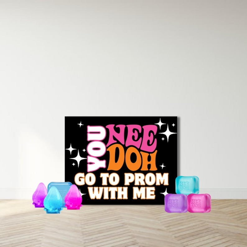 Nee Doh Promposal Poster | Printable Proposal Sign - Etsy