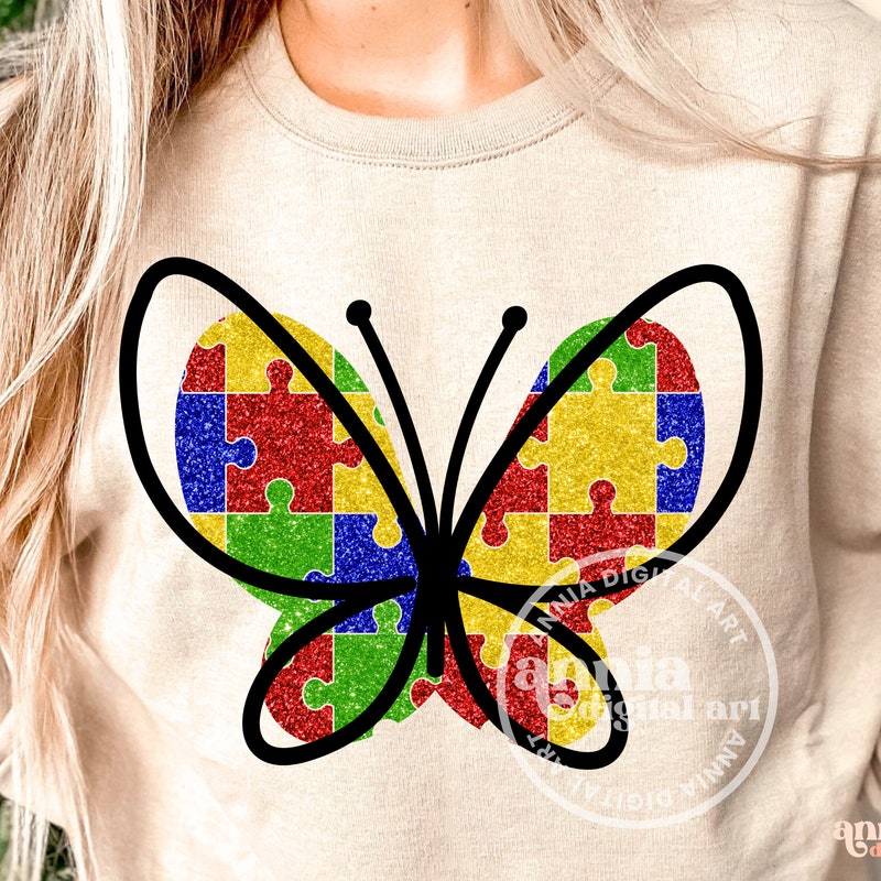 Autism Butterfly - Etsy