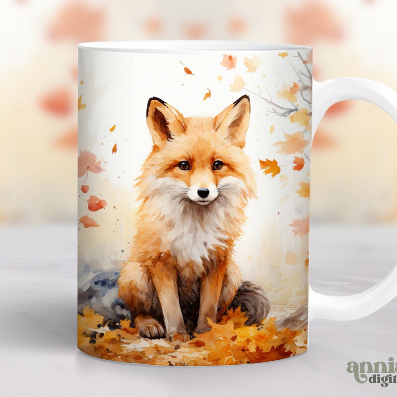 Fox Mug - Etsy