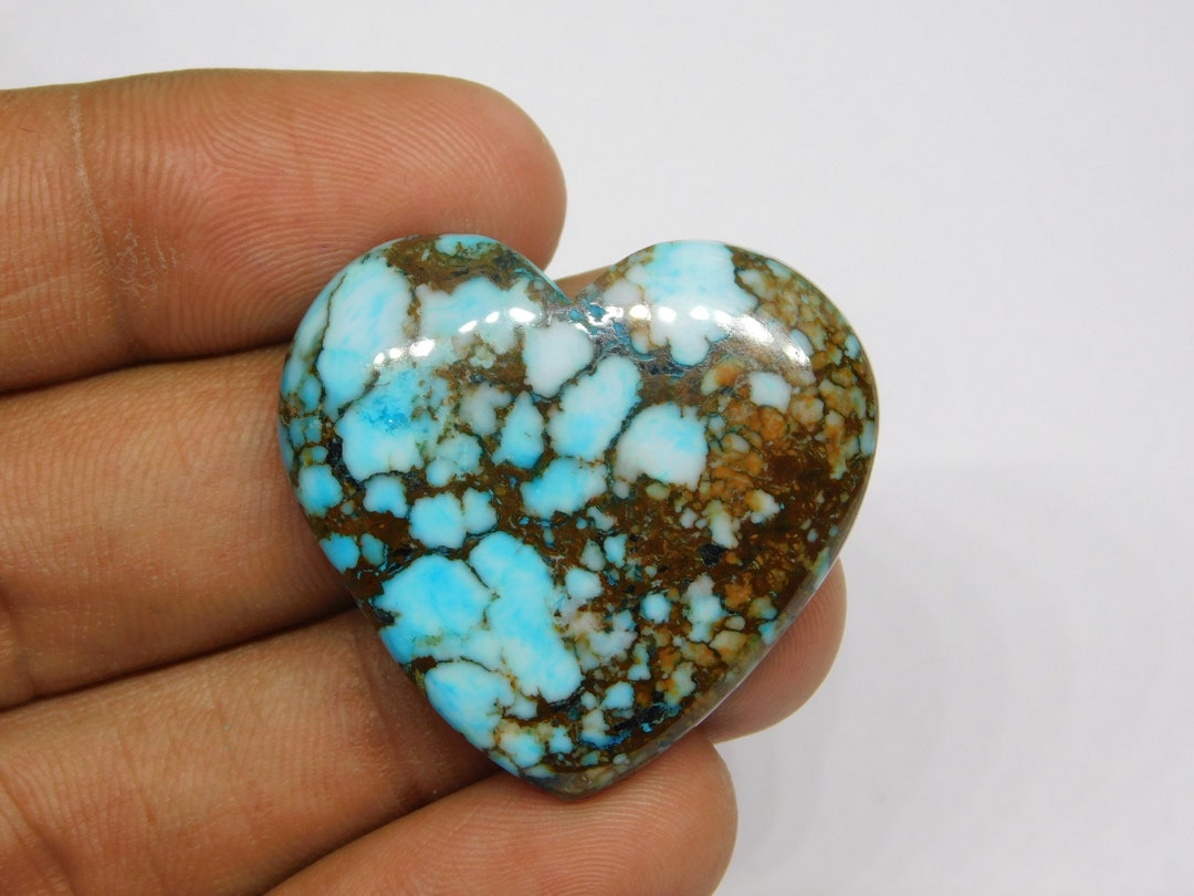 100% Amazing Stone Blue Turquoise Cabochon Jewelry Making Blue ...