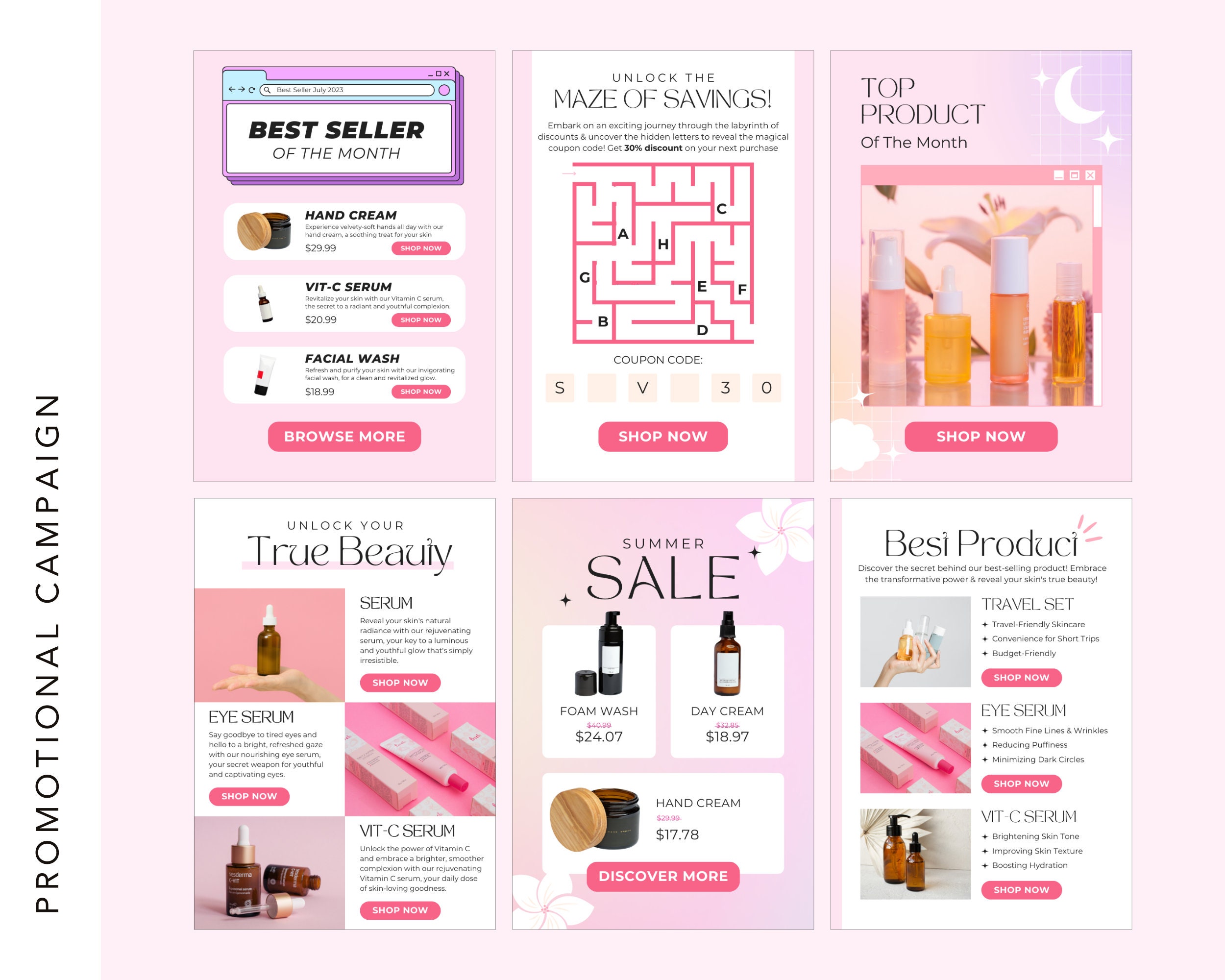 Editable Email Template, Esthetician Email Template, Beauty Email ...