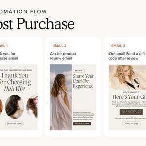 Hair Email Template, Hair Stylist Canva Template, Hairdresser Salon ...