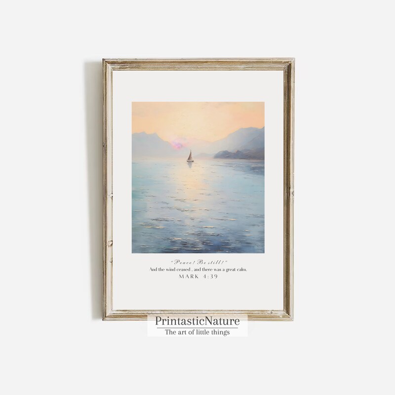 Peace Be Still - Etsy